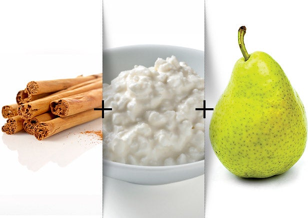 Poached Spiced Bosc Pears