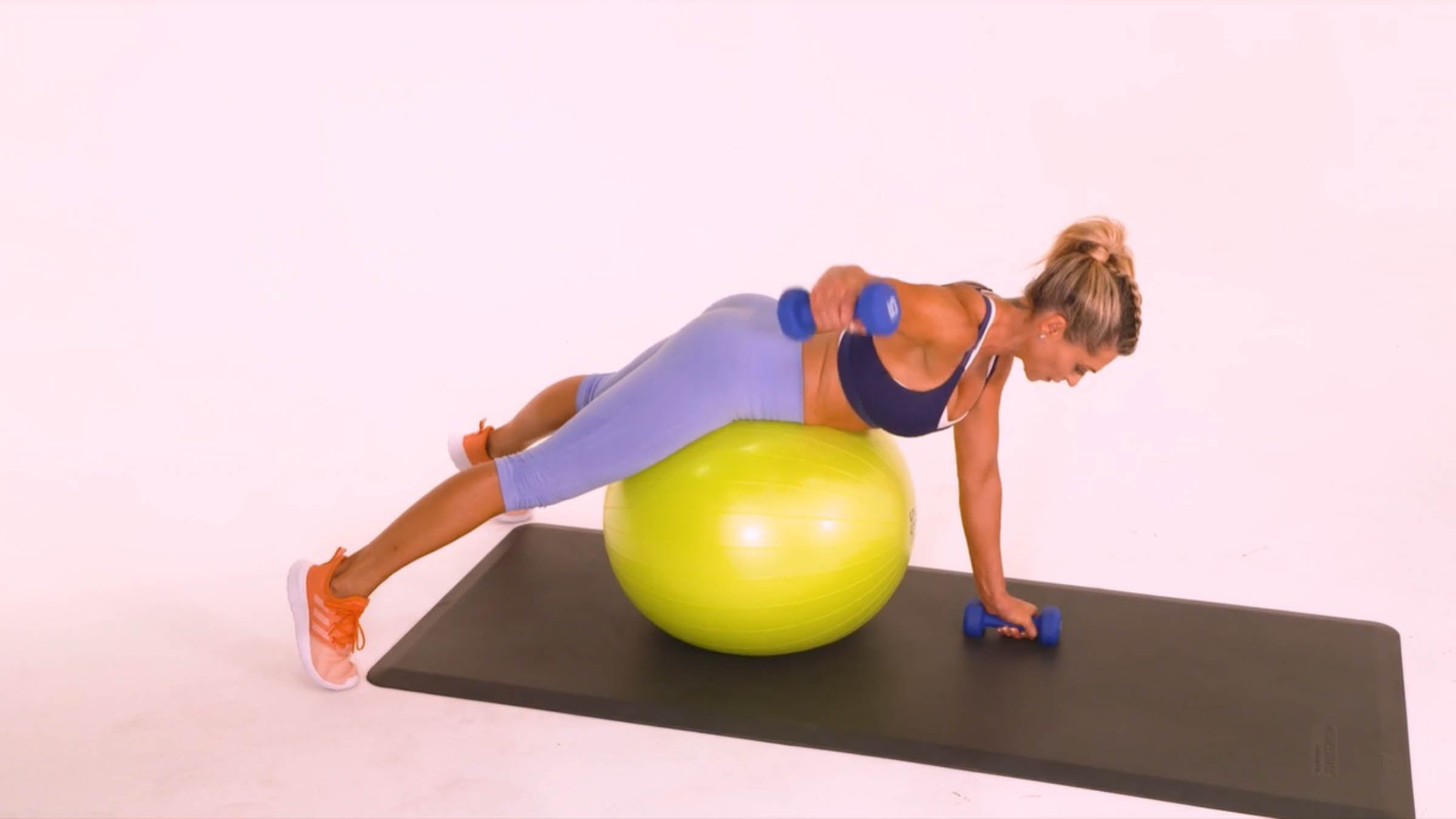 Stability-Ball Prone Alternating Rear Delt Fly | Oxygen Mag