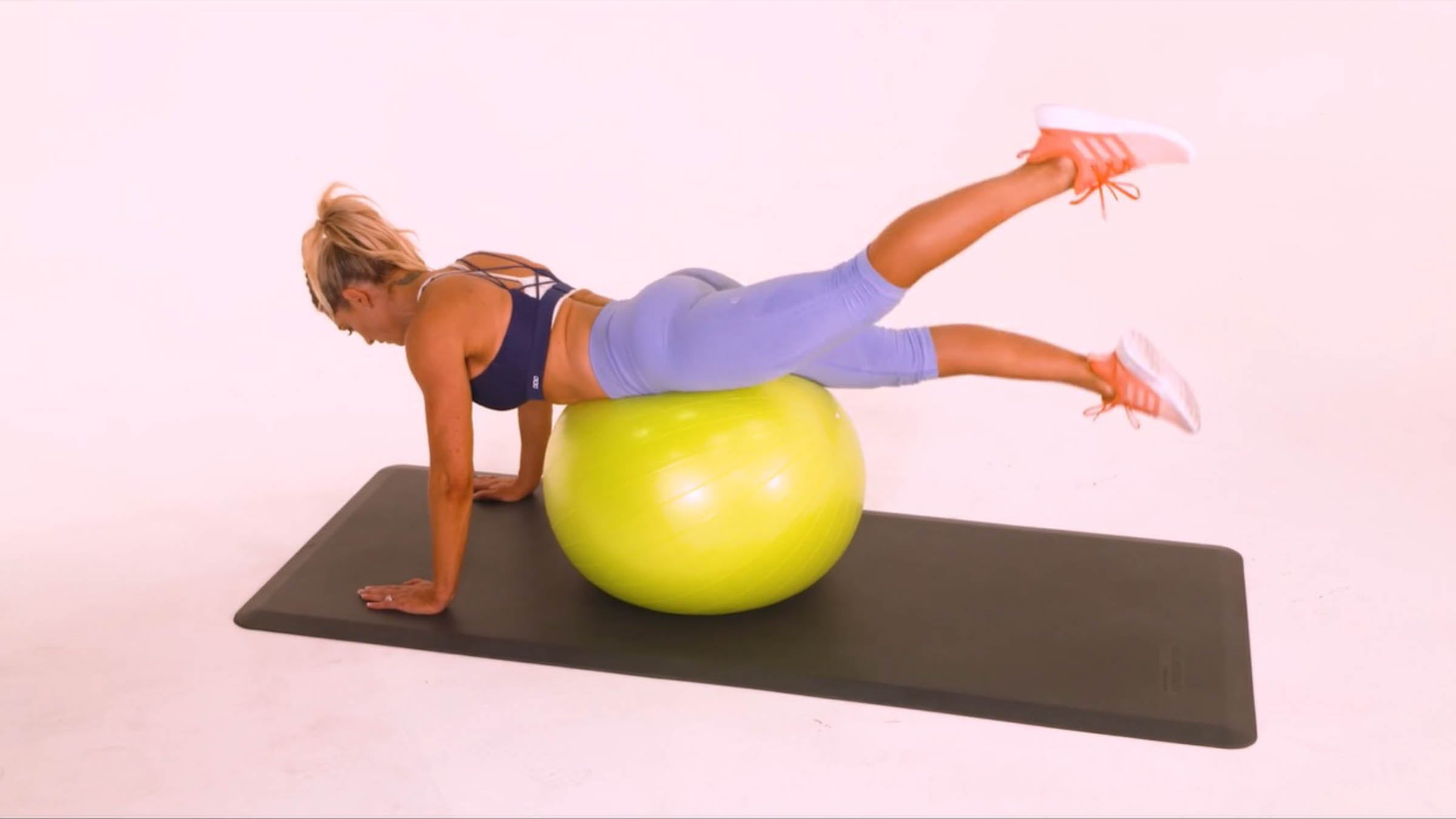 Stability-Ball Swimmer Kick | Oxygen Mag