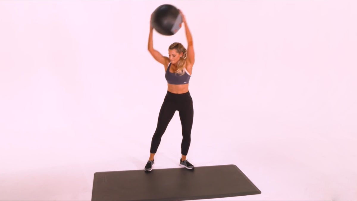Alternating Medicine-Ball Side Slam - Oxygen Mag