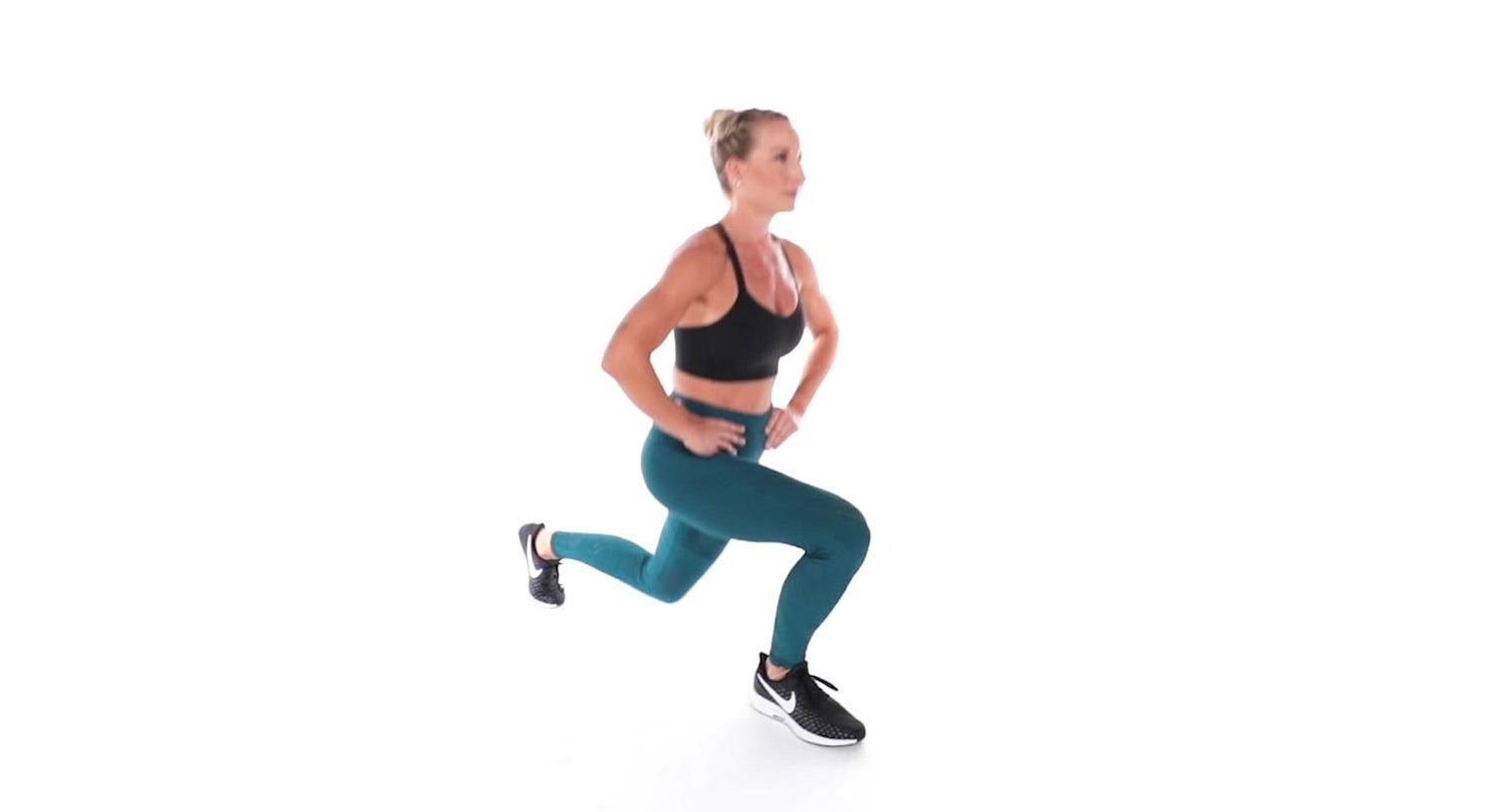 Squat to Reverse Lunge | Oxygen Mag